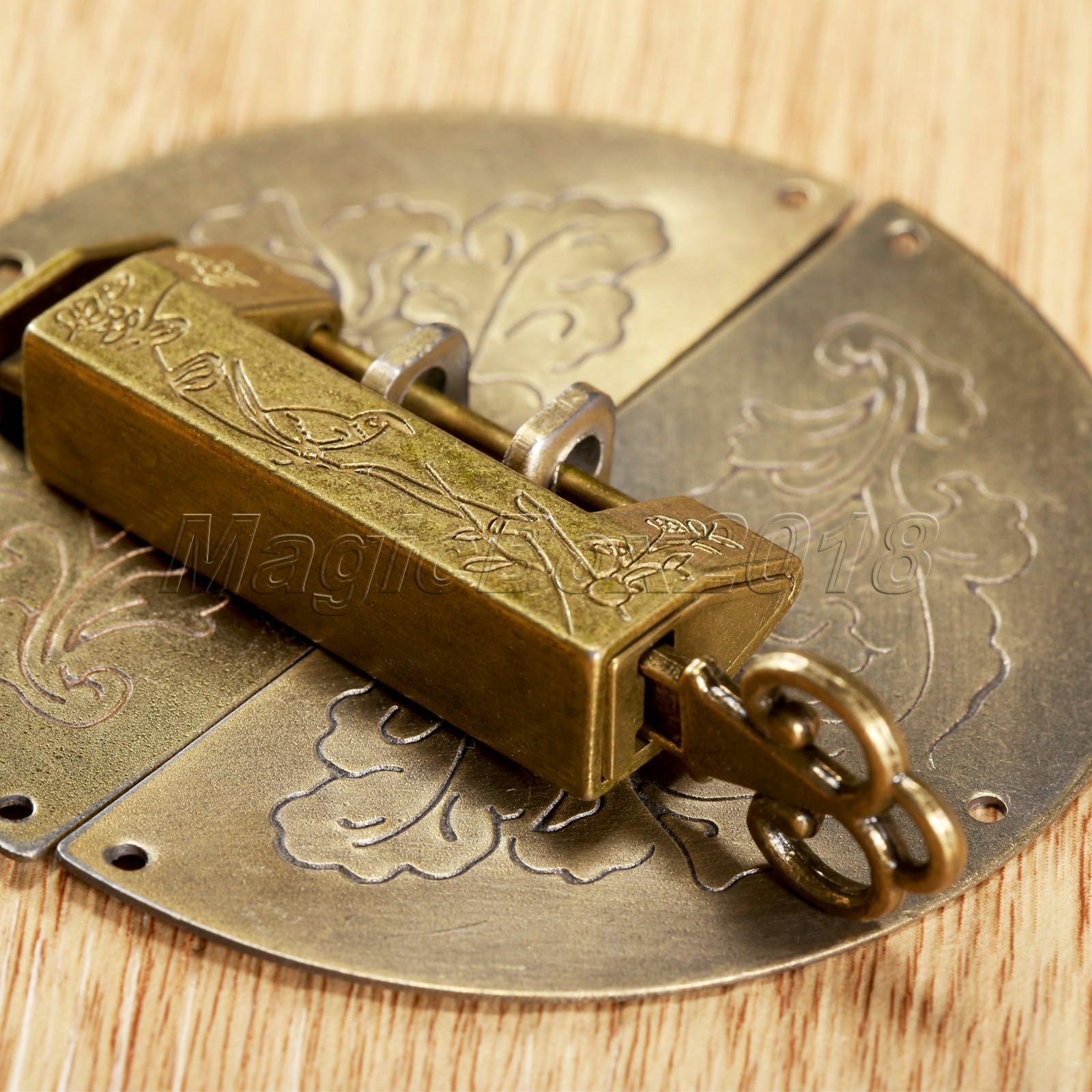 Chinese Old Decorative Furniture Cupboard Door Knock Pull Handle Retro ...