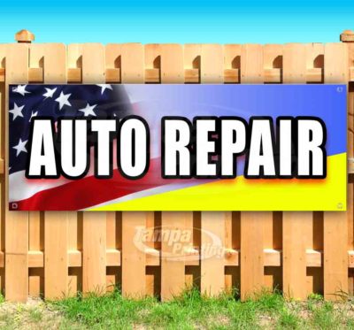 AUTO REPAIR Advertising Vinyl Banner Flag Sign Many Sizes MECHANIC ...