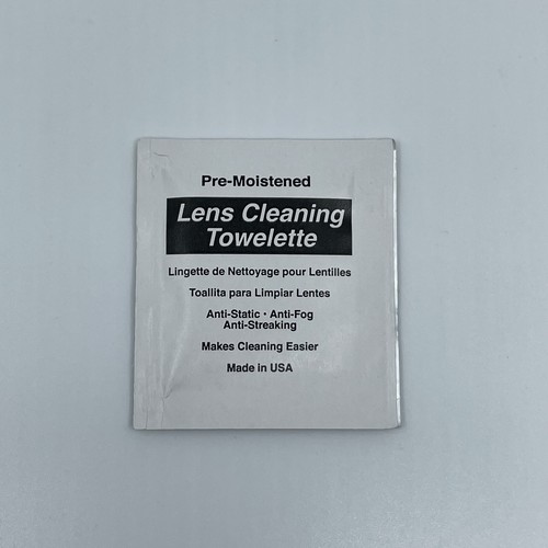 30CT ProWorks Anti-Fog Pre-moistened Lens Cleaning Towelette for ...
