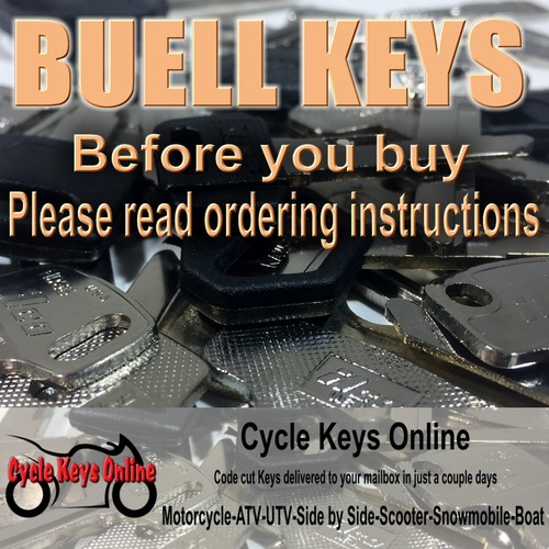 Buell Motorcycle Cut to Code Keys 👇READ ORDERING INSTRUCTIONS BEFORE ...
