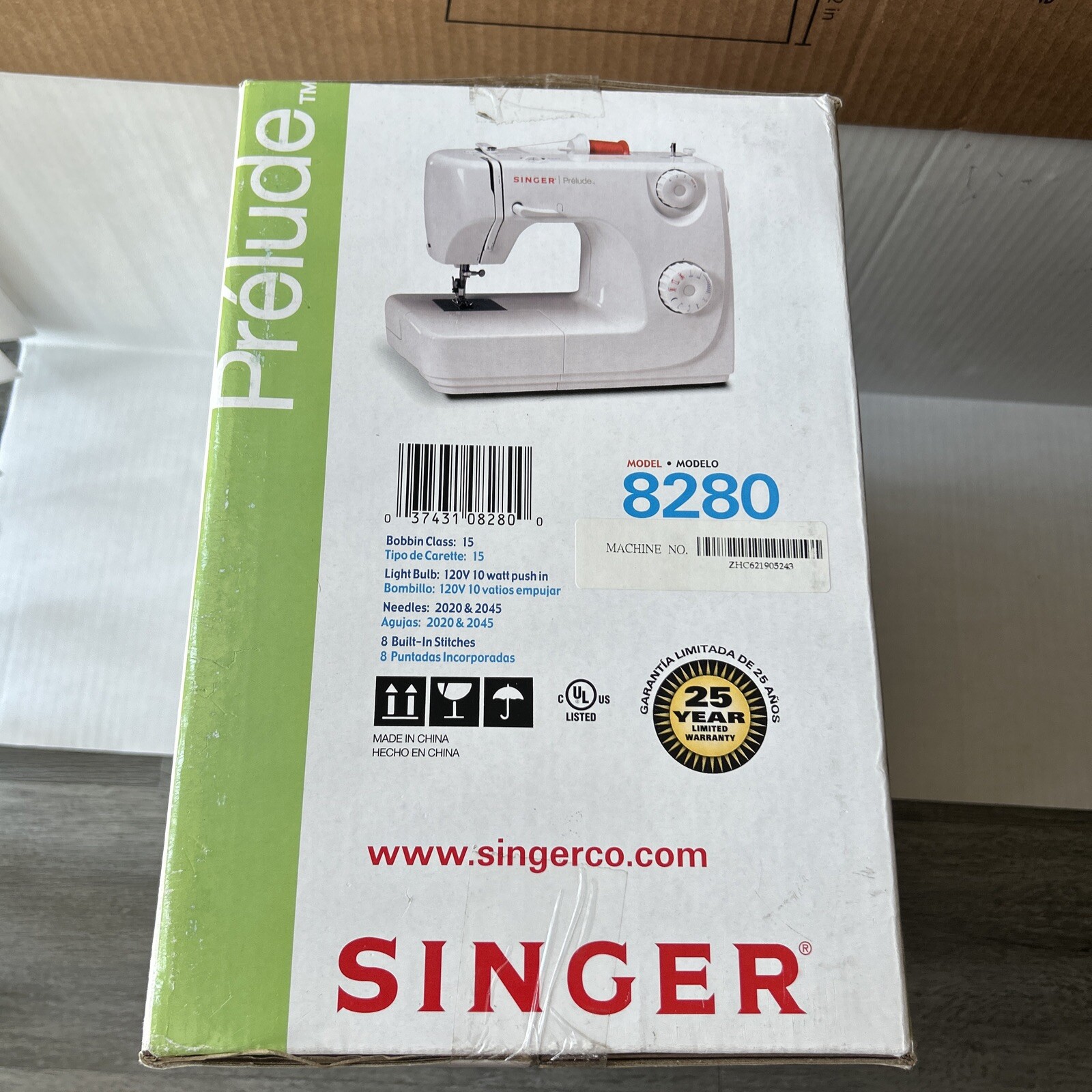 SINGER+8280+Prelude+Sewing+Machine for sale online | eBay