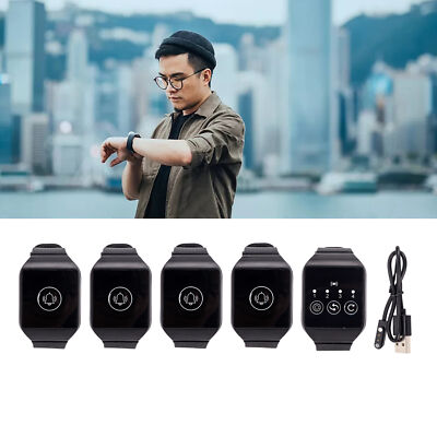 Wireless Wrist Pager Multipurpose IPX7 Waterproof 433.92MHz Watch Pager ...