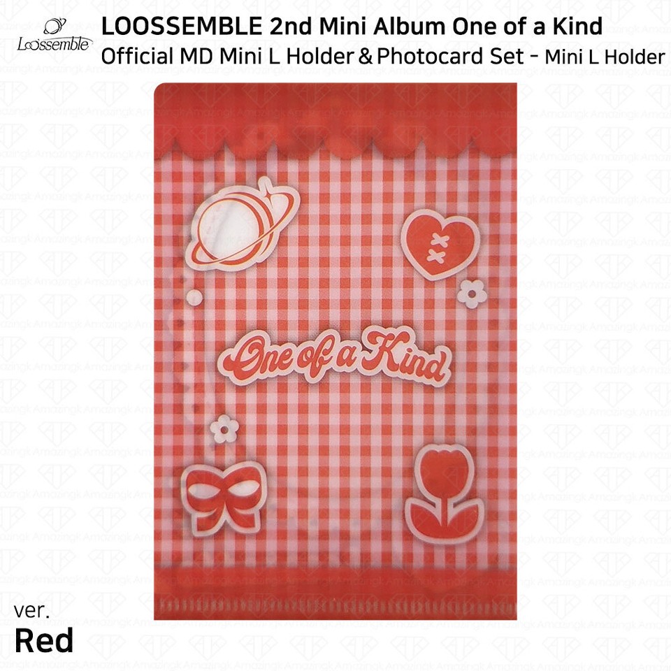 LOOSSEMBLE 2nd Mini Album One of a Kind Official MD Benefit L Holder ...