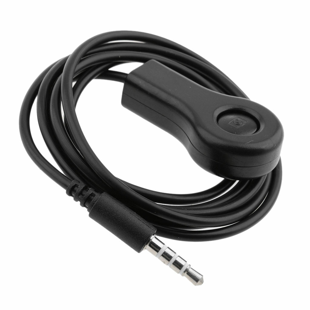 1.1m Extension Cable Selfie Camera Shutter Control Adapter for iPhone ...