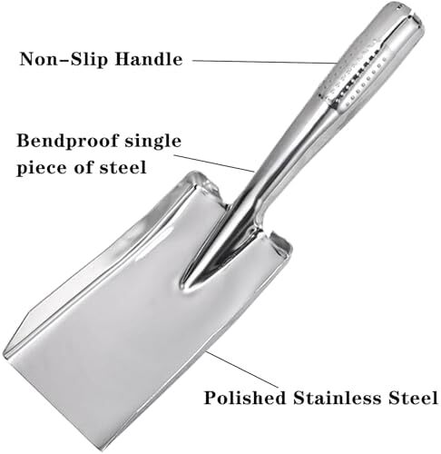 Garden Shovel Hand Trowel, Heavy Duty Stainless Steel Gardening Tools ...
