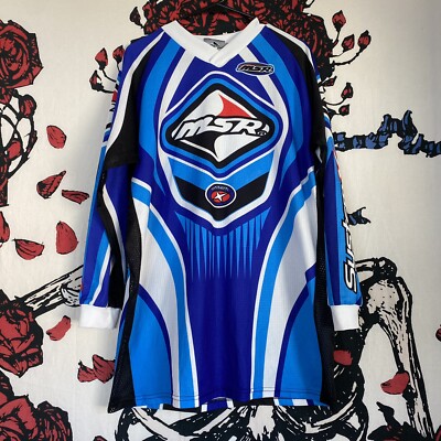 VTG MSR Racing System 6 Jersey Shirt USA Motocross Dirt Bike Motorcycle ...