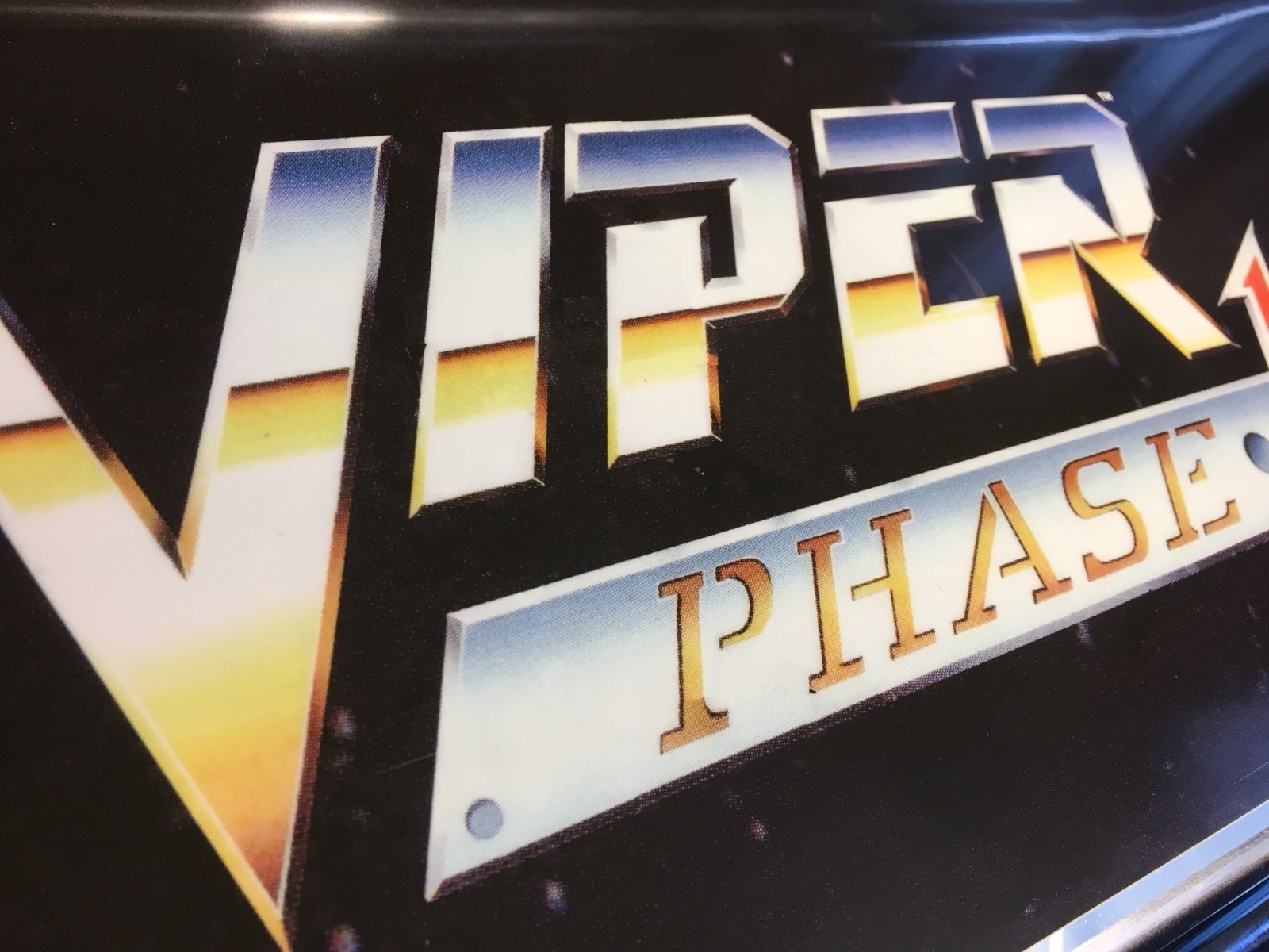 Viper Phase 1 Arcade Marquee 26" x 8" | eBay