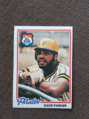 1978 topps Dave Parker (N.L. All Star) baseball card #560. | eBay