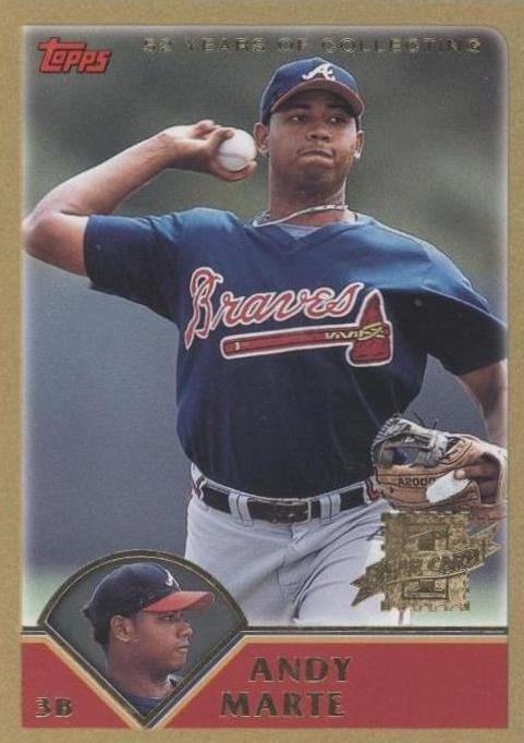 2003 Topps - Andy Marte #300 Gold /2003 (RC) for sale online | eBay