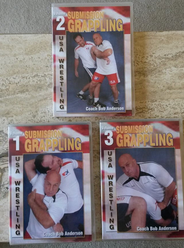 Submission Grappling Wrestling dvd Bob Anderson volume 1 2 3 mma jiu jitsu | eBay