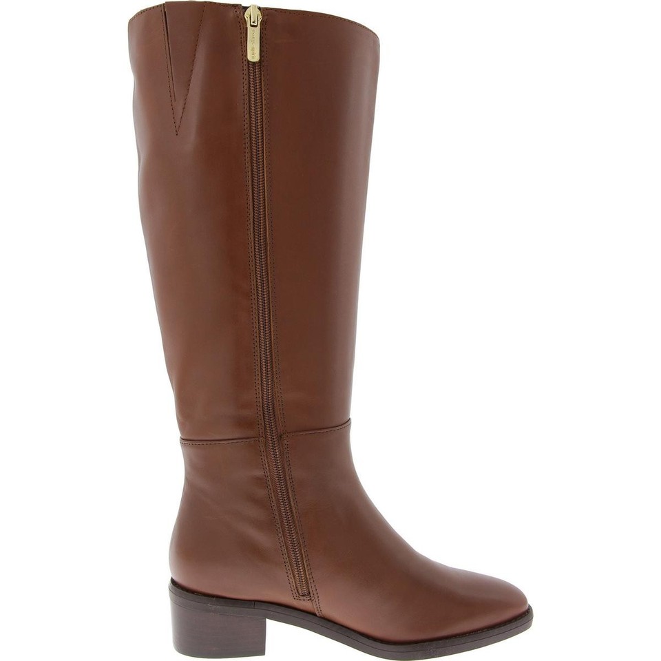 Easy Spirit Womens LORETTA Leather Casual Zipper Knee-High Boots Shoes ...