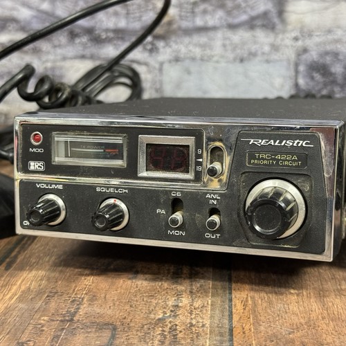 Realistic TRC-422A Citizens Band Transceiver | eBay