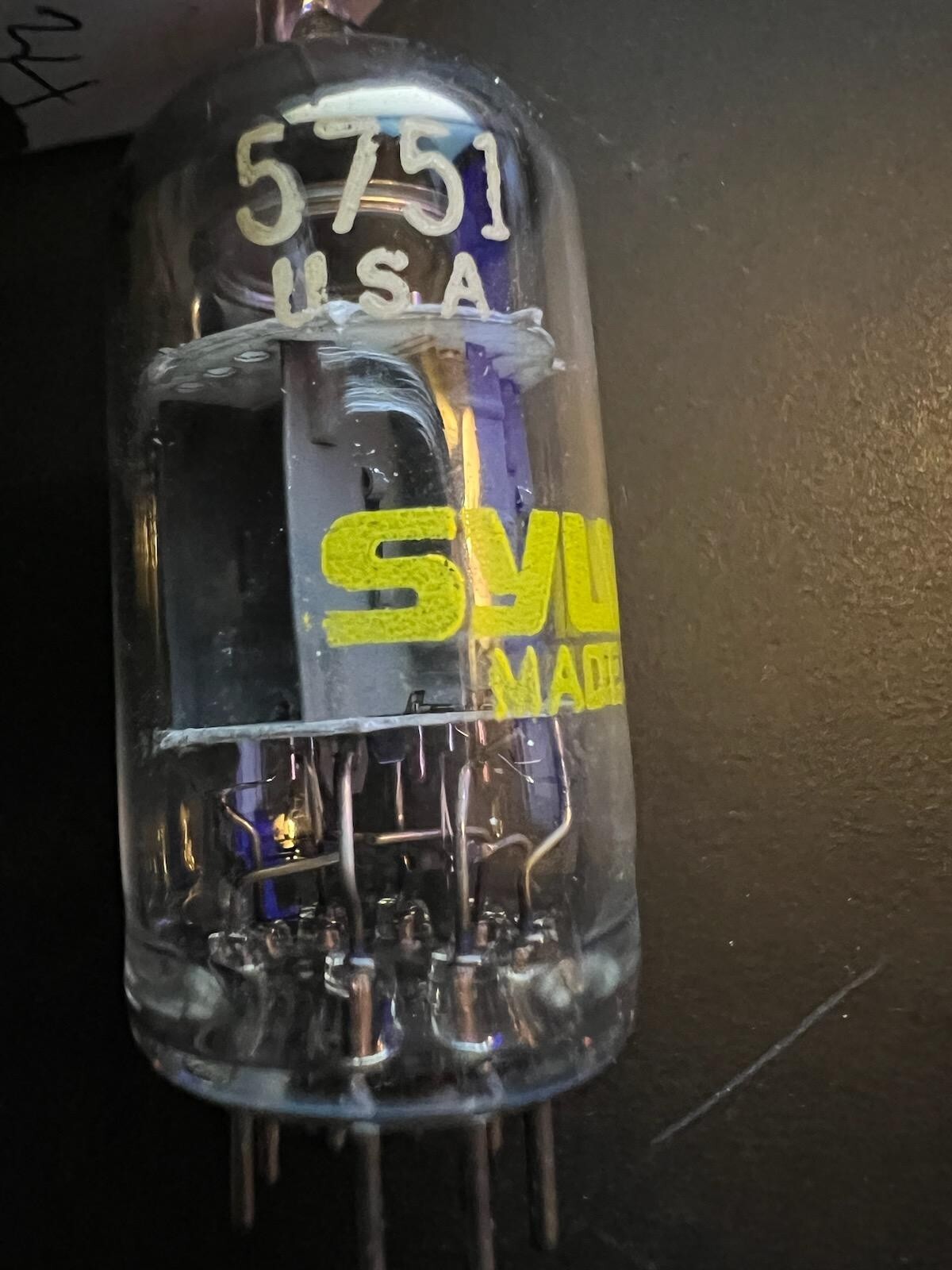 SYLVANIA ELECTRONIC TUBE P/N 5751 NS COND # 27401 | eBay