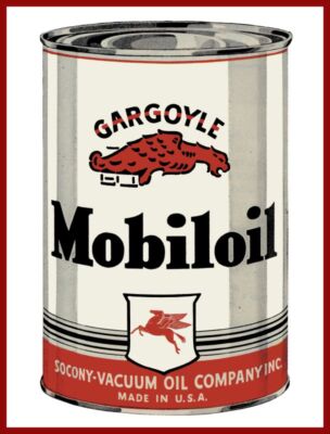 1941 Mobil Gargoyle Oil New Sign - 18" x 24" USA STEEL XL Size - 4# | eBay