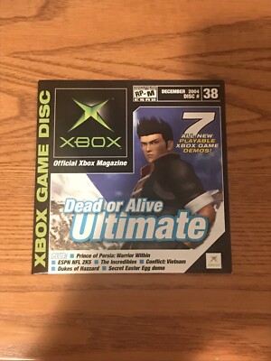OXM Demo Disc 38 Official Xbox Magazine Demo Disc Dec 2004 Dead Or ...