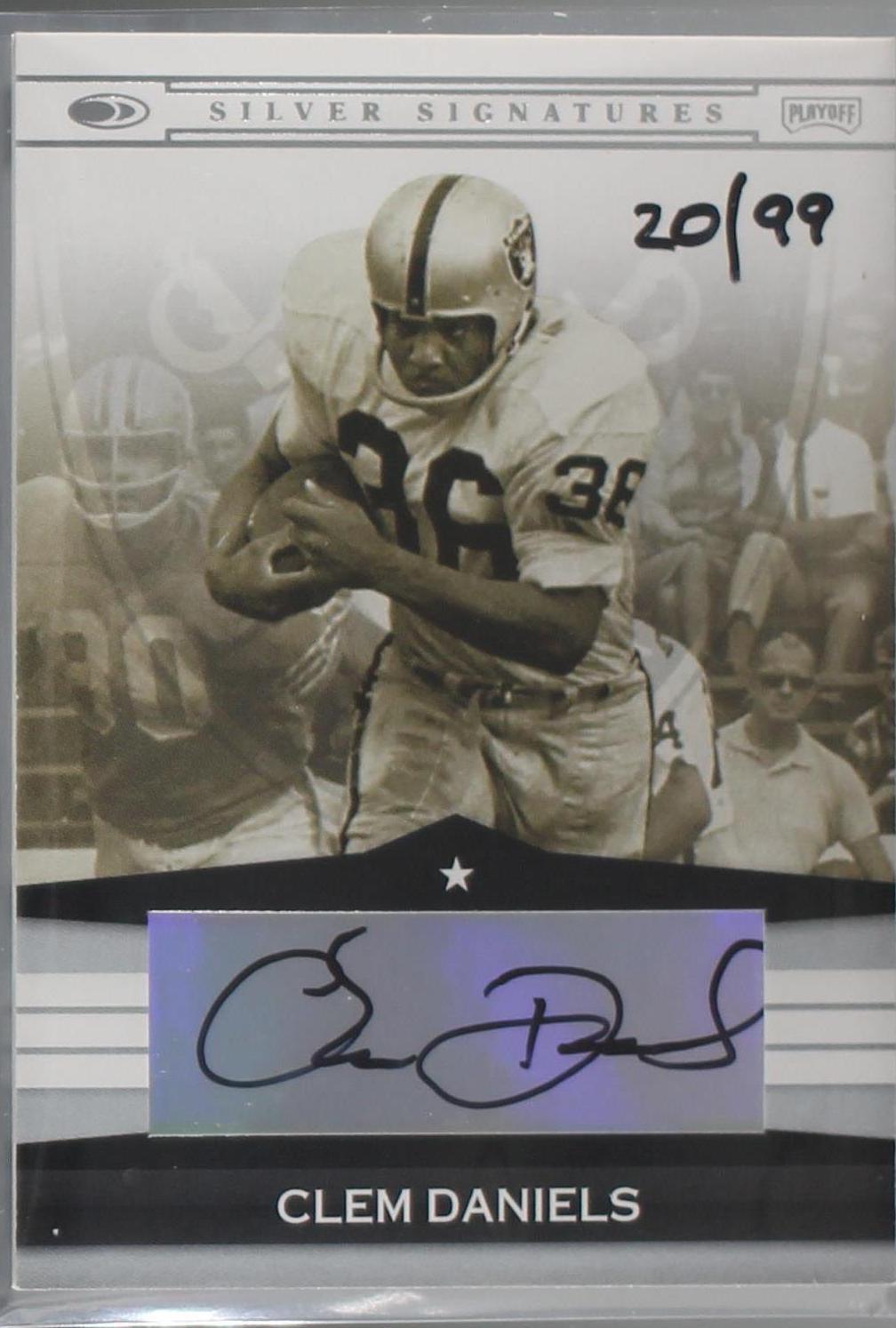 2016 Panini Honors - Recollection Collection Clem Daniels #08DPSS-CD ...