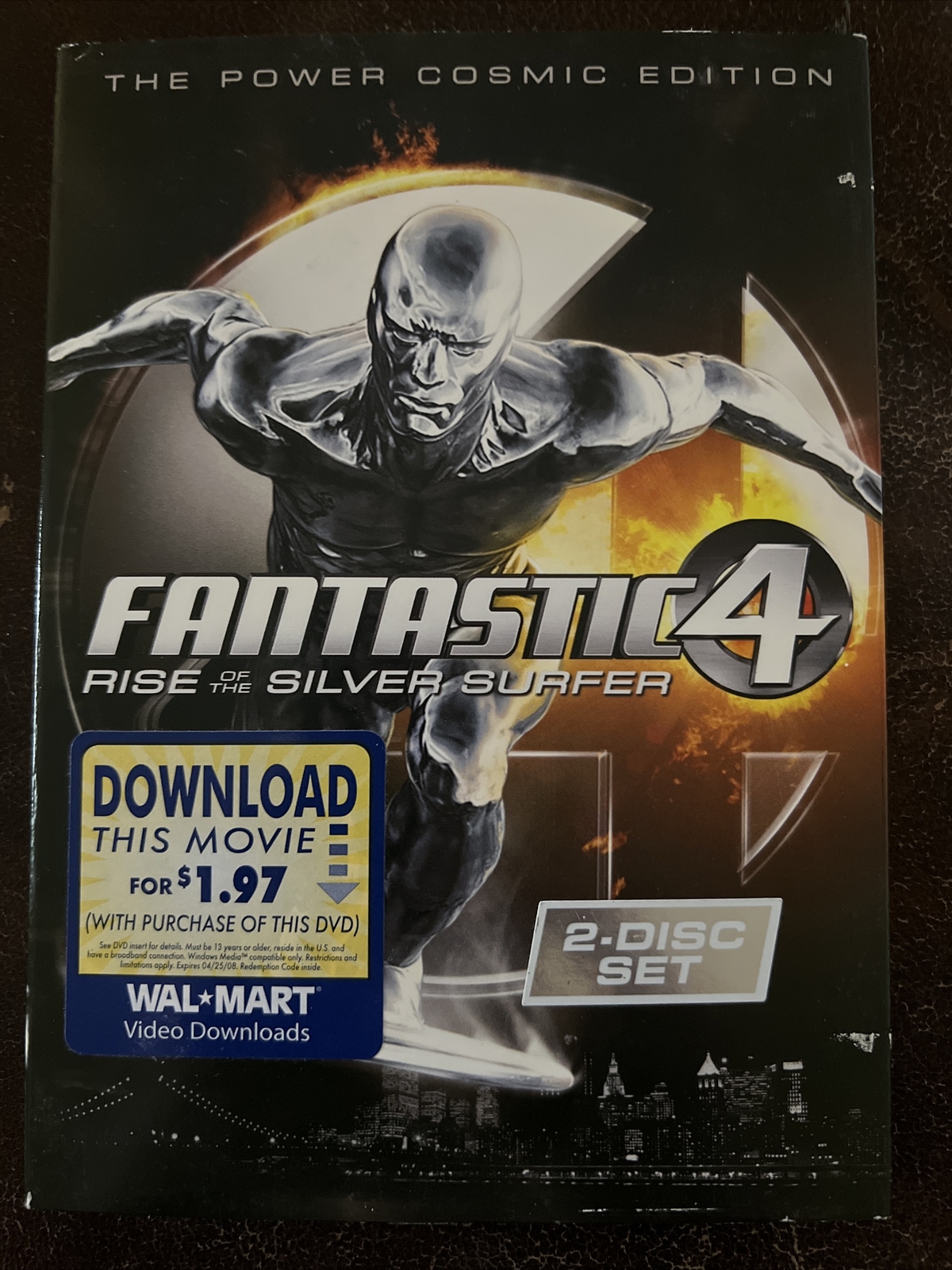 The Fantastic Four: Rise of the Silver Surfer (DVD, 2009, 2-Disc Set ...