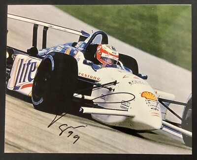 Max Papis Signed Photo 8x10 Racing Formula 1 Auto CART F1 Indy 500 ...