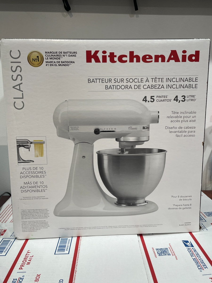 Kitchenaid K45ssob Classic 45 Quart Tilt Head Stand Mixer
