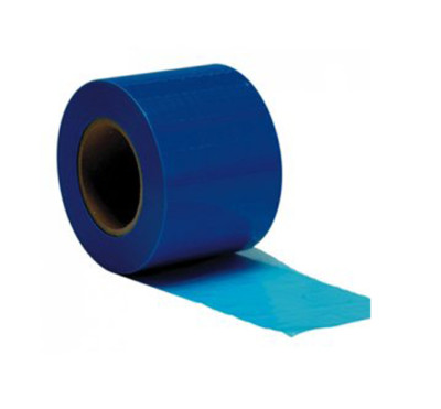 House Brand 4" x 6" sheet of Blue Barrier Film with Adhesive Coating ...