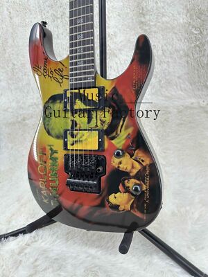 Popular Incredible Hulk Kirk Hammett Karloff Mummy Electric Guitar FR ...