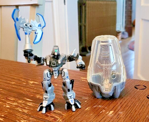 HALO CONSTRUX MEGA BLOKS MINI FIGURE robot capsule | eBay