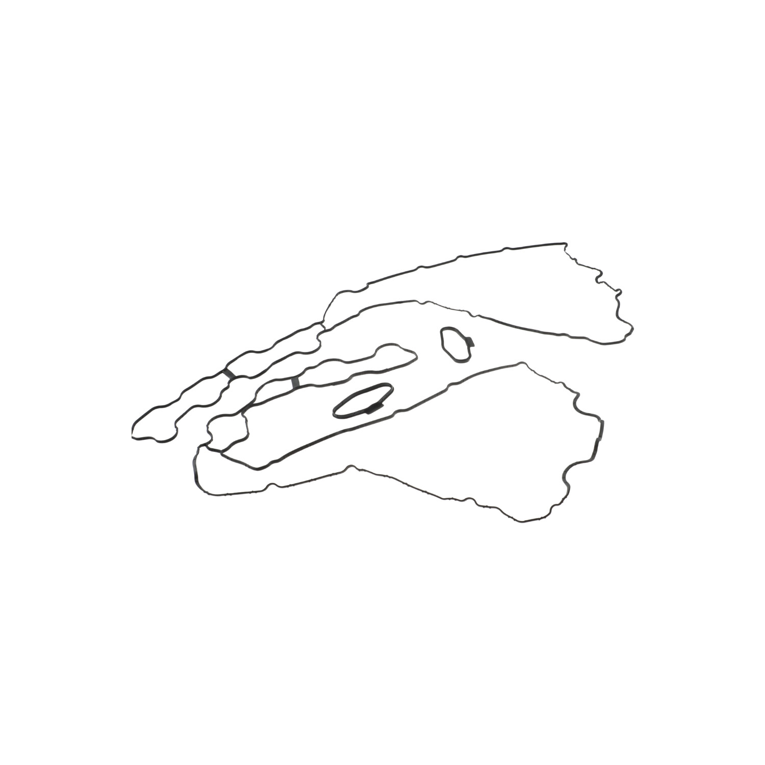 Engine Valve Cover Gasket Set for 2008- 2017 BMW 4.4L V8 11127566288 ...