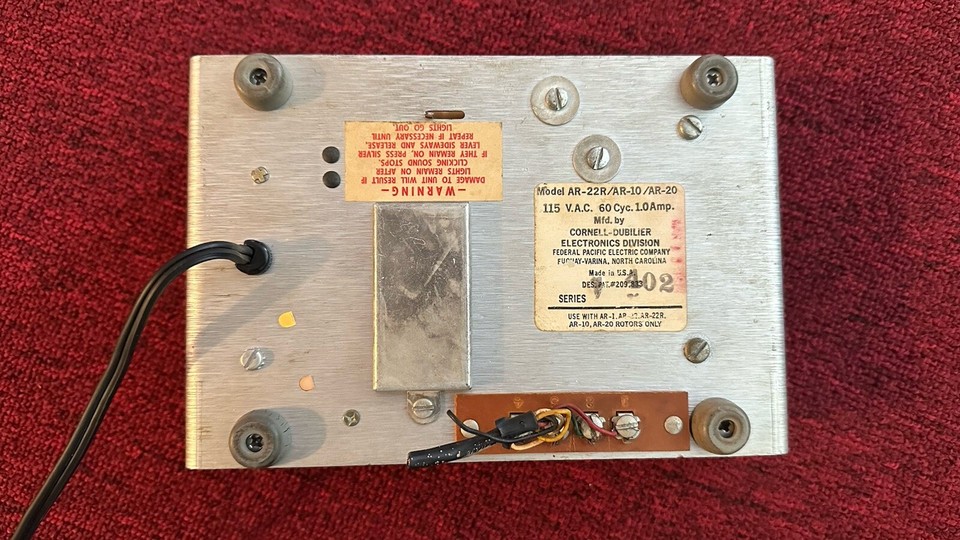CDE Antenna Rotor Rotator Controller AR-22R, Vintage Electronic See ...