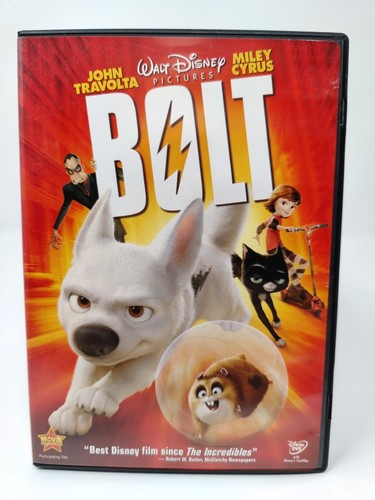 Bolt (DVD, 2008) - John Travolta - Miley Cyrus - Malcolm McDowell ...