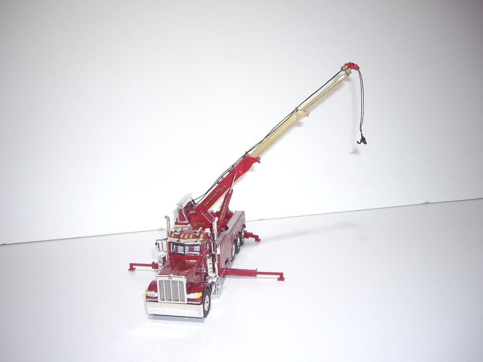 DCP FIRST GEAR 1/64 TRI-STATE TOWING RED PETE 389 & 1150 CENTURY ...