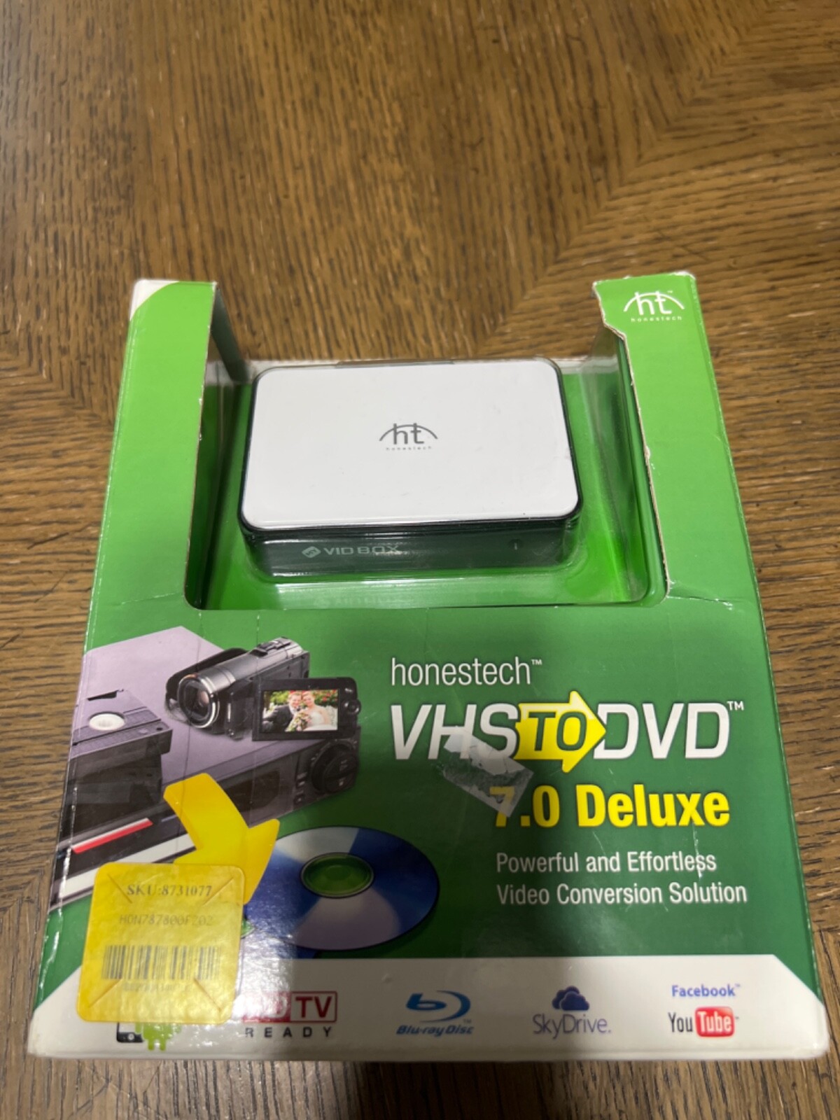 Honestech VHS to DVD/Blu-ray 7.0 Deluxe Video Conversion Solution USB ...