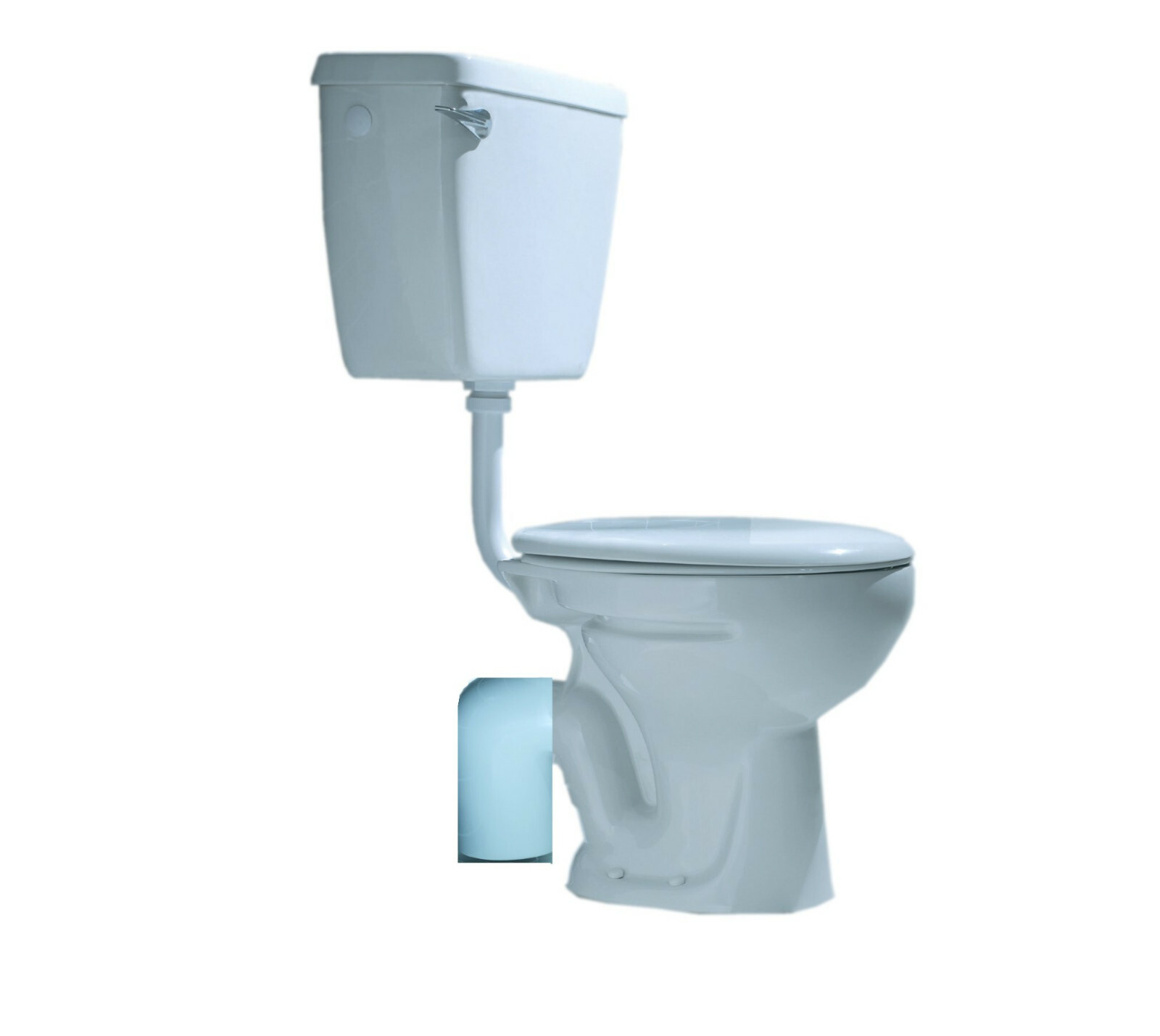 lesico Atlas Low Level Toilet WC Pan Lever cistern soft close seat S ...