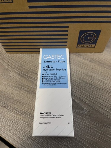 GASTEC Hydrogen Sulfide Sulphide 4LL Detector Tube 10/PK | eBay