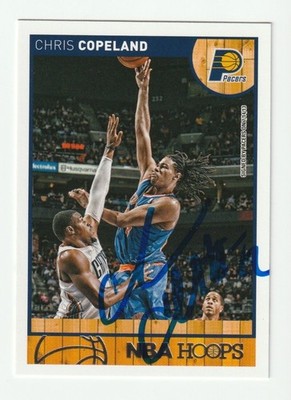 Chris Copeland Signed 2013-14 Panini NBA Hoops Card Auto Knicks ...