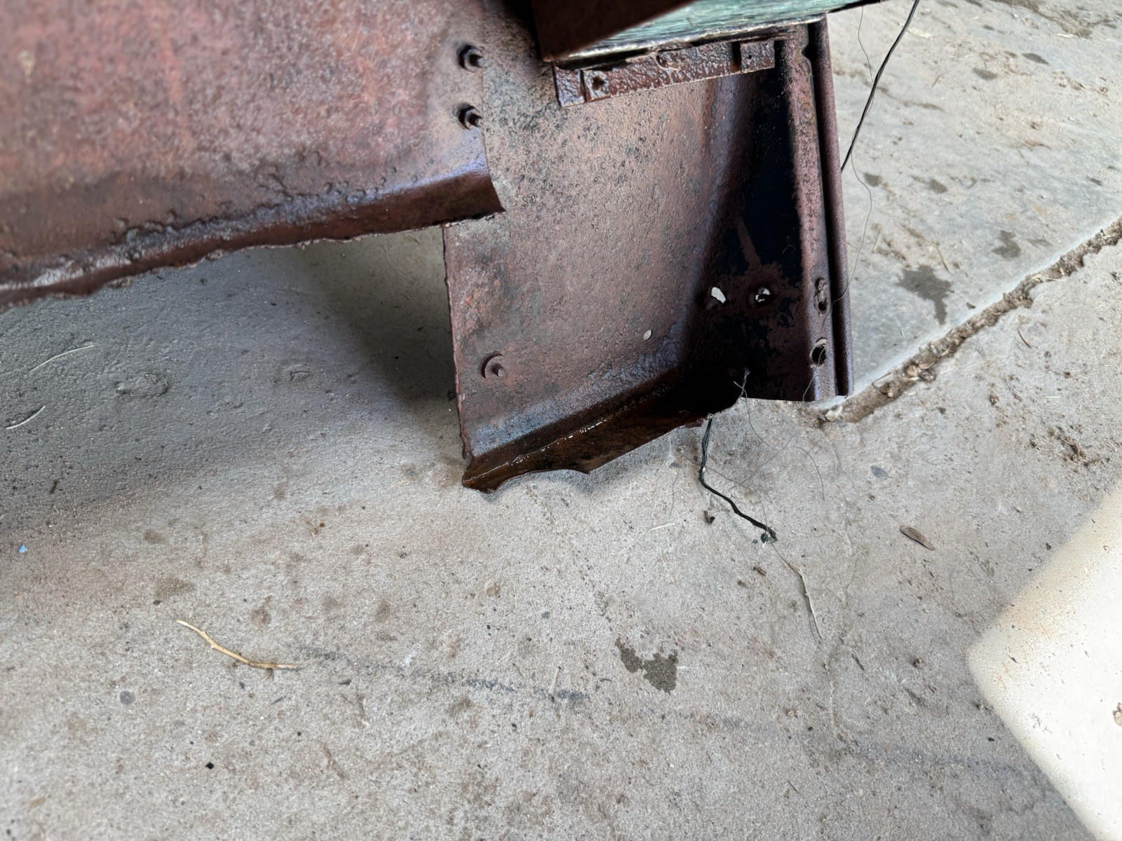 OEM 1933 1934 Ford Coupe Sedan Firewall - Original Steel with Vintage ...