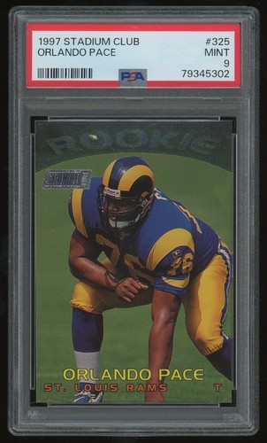 1997 Stadium Club - Orlando Pace #325 (RC) for sale online | eBay