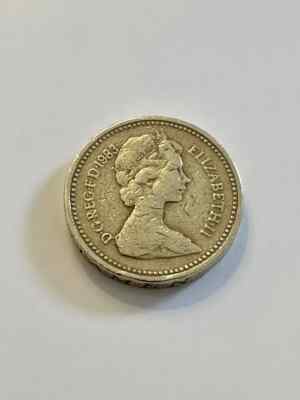 1983 Royal Arms One Pound Coin Old Style (£1) | eBay UK