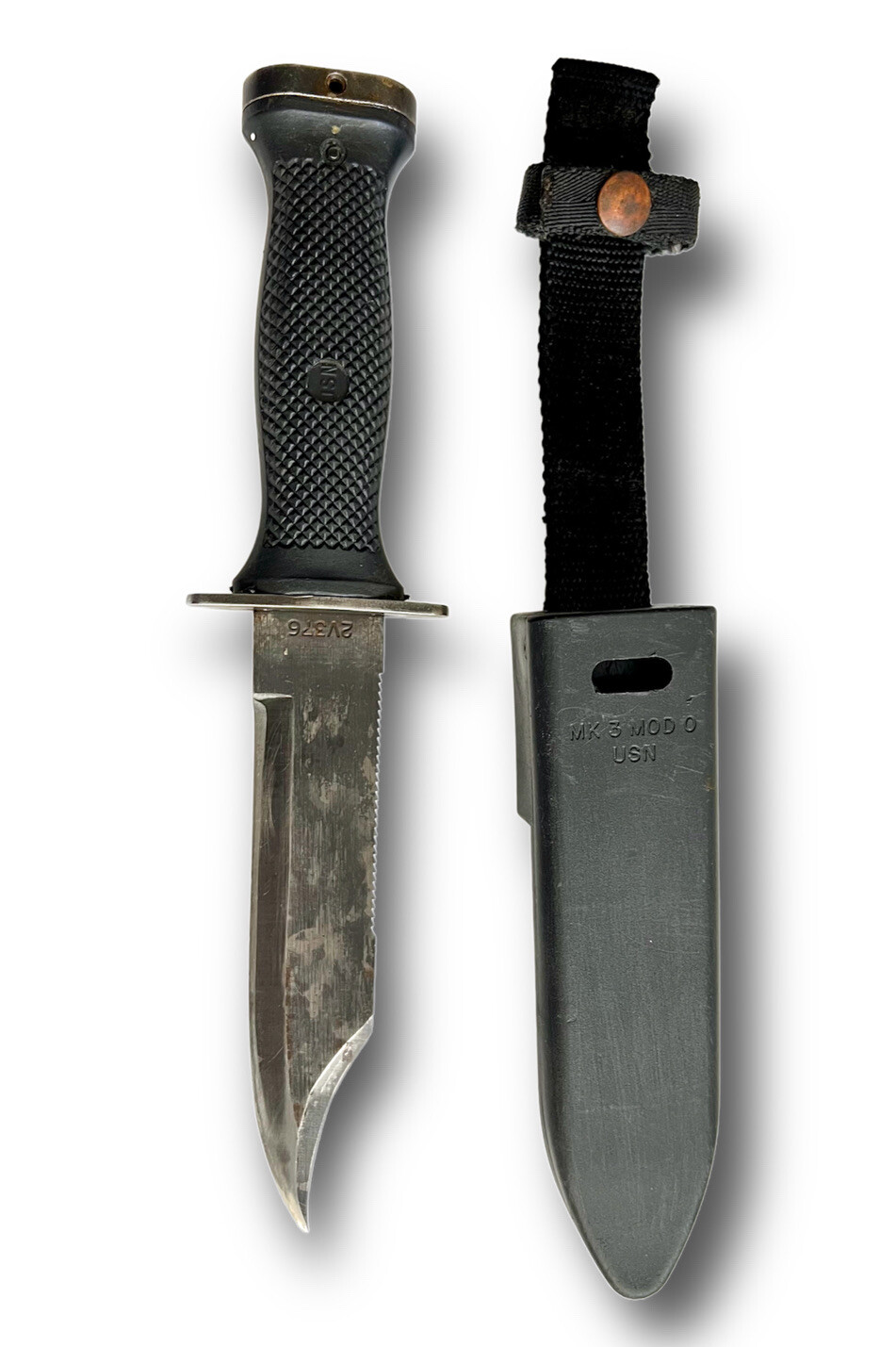 Vintage U.S. NAVY MK3 MOD 0 Combat Diving Fixed Knife and Sheath | eBay