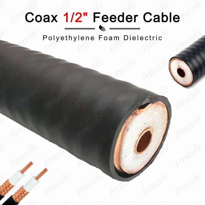 low loss coxial coax cable for fm transmitter for radio broadcast hard ...