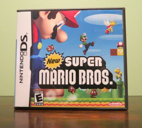 Nintendo DS Super Mario Bros., Used, Complete with Case and Inserts | eBay