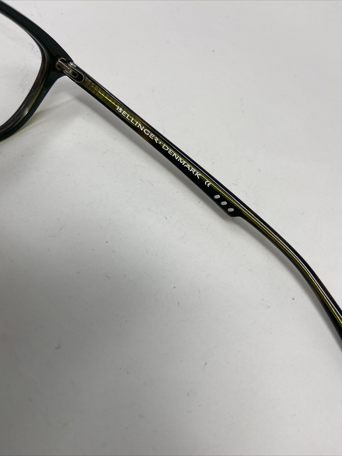 BELLINGER Eyeglasses Frames Mood 232 52-18 Tortoise/Green Full Rim J724 ...