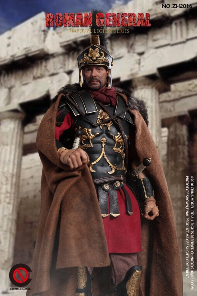 NEW Warriors KNIGHT Rome Imperial General with Metal Armor 1/6 FIGURE ...