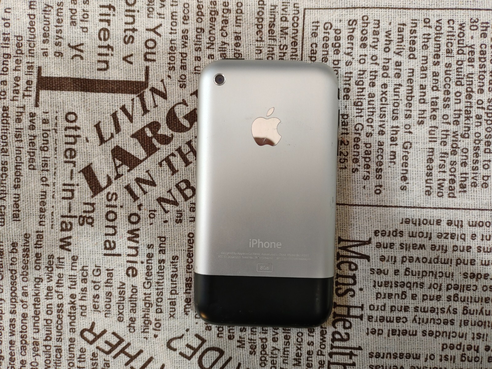 Apple iphone 1st gen(iphone 2G)8GB A1203 ios 1.0 IMEI4279 Perfect ...