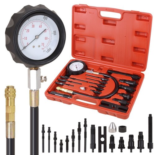 Diesel Engine Cylinder Pressure Compression Test Tester Kit TDI CDI Car ...