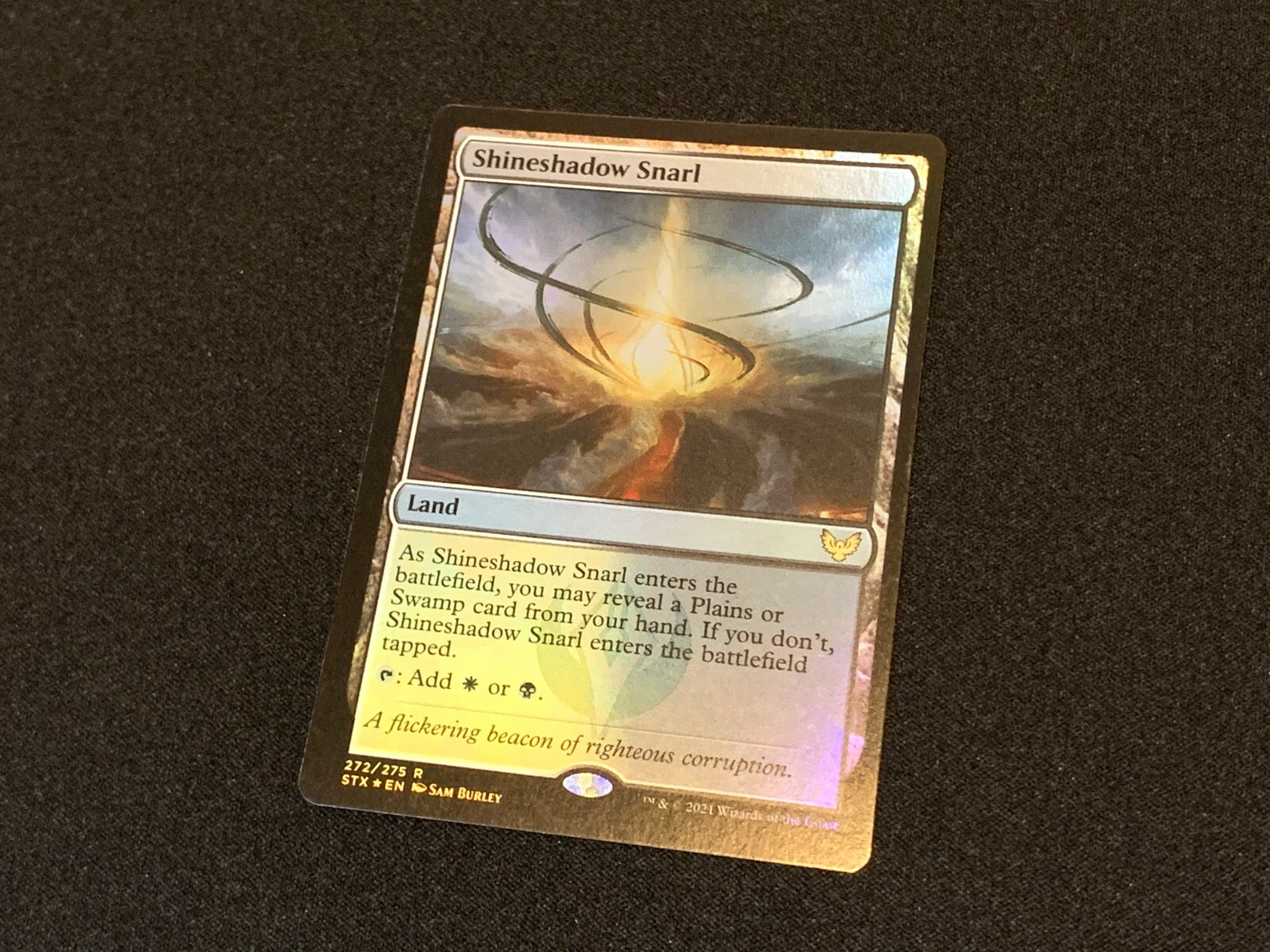 MTG Shineshadow Snarl FOIL - Strixhaven NM/M - Magic The Gathering | eBay