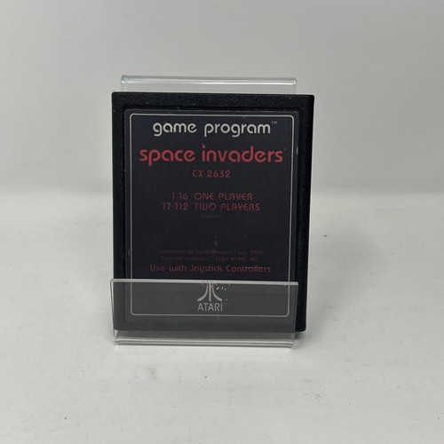 Space Invaders (Atari 2600, 1977) Text Label | eBay