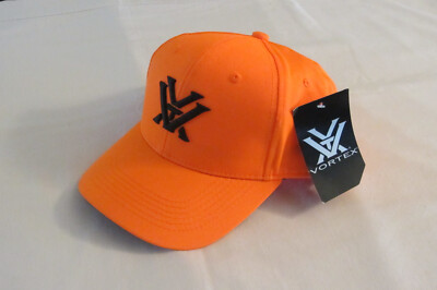 Vortex VTX Optics Sight Promo Cap Glo Orange Cotton Poly Feel NEW w ...