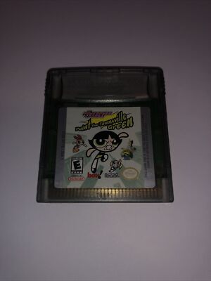 Powerpuff Girls Paint The Townsville Green (Gameboy Color Game Boy GBC ...