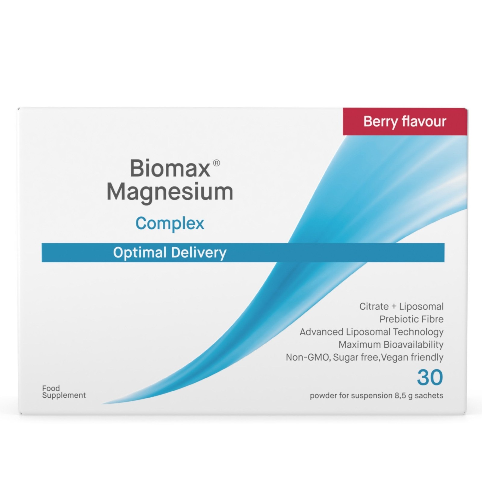 Biomax Magnesium Berry 30 Sachets BBE (12/03/26) | eBay