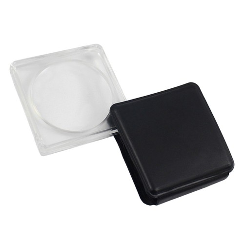 Handheld Magnifying Glass Square Shape Paperweight Magnifier Tool | eBay